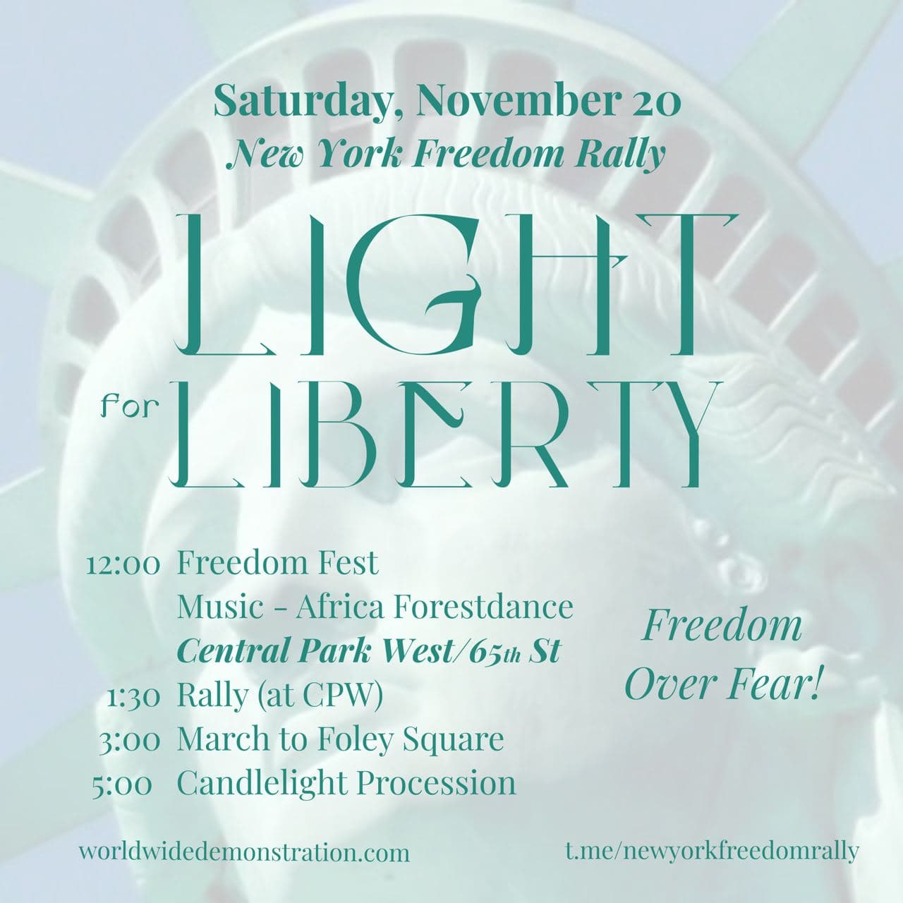 NY Freedom Rally 11-20-21 Central Park West – Teachers For Choice