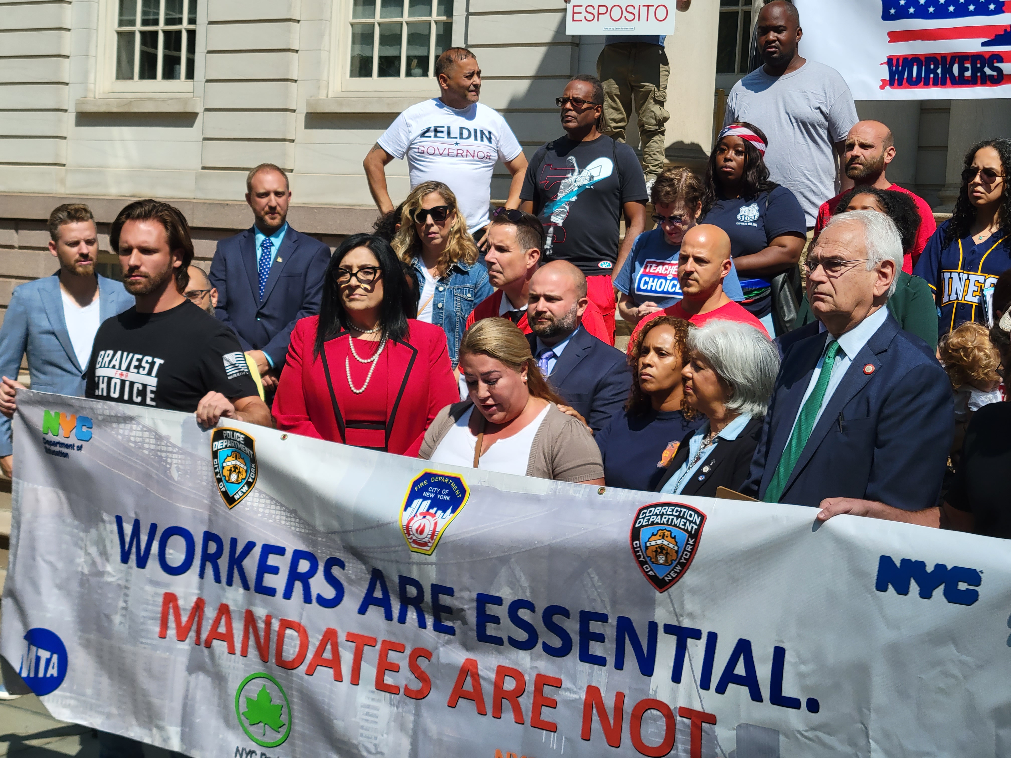 NY Workers for Choice at City Hall – Teachers For Choice